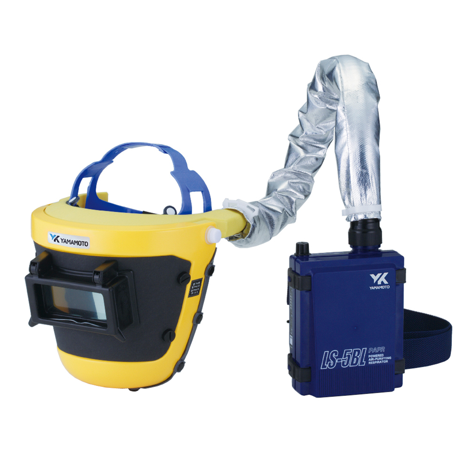 LS-455WP;SAH Headgear with ducted aluminum cover | YK YAMAMOTO