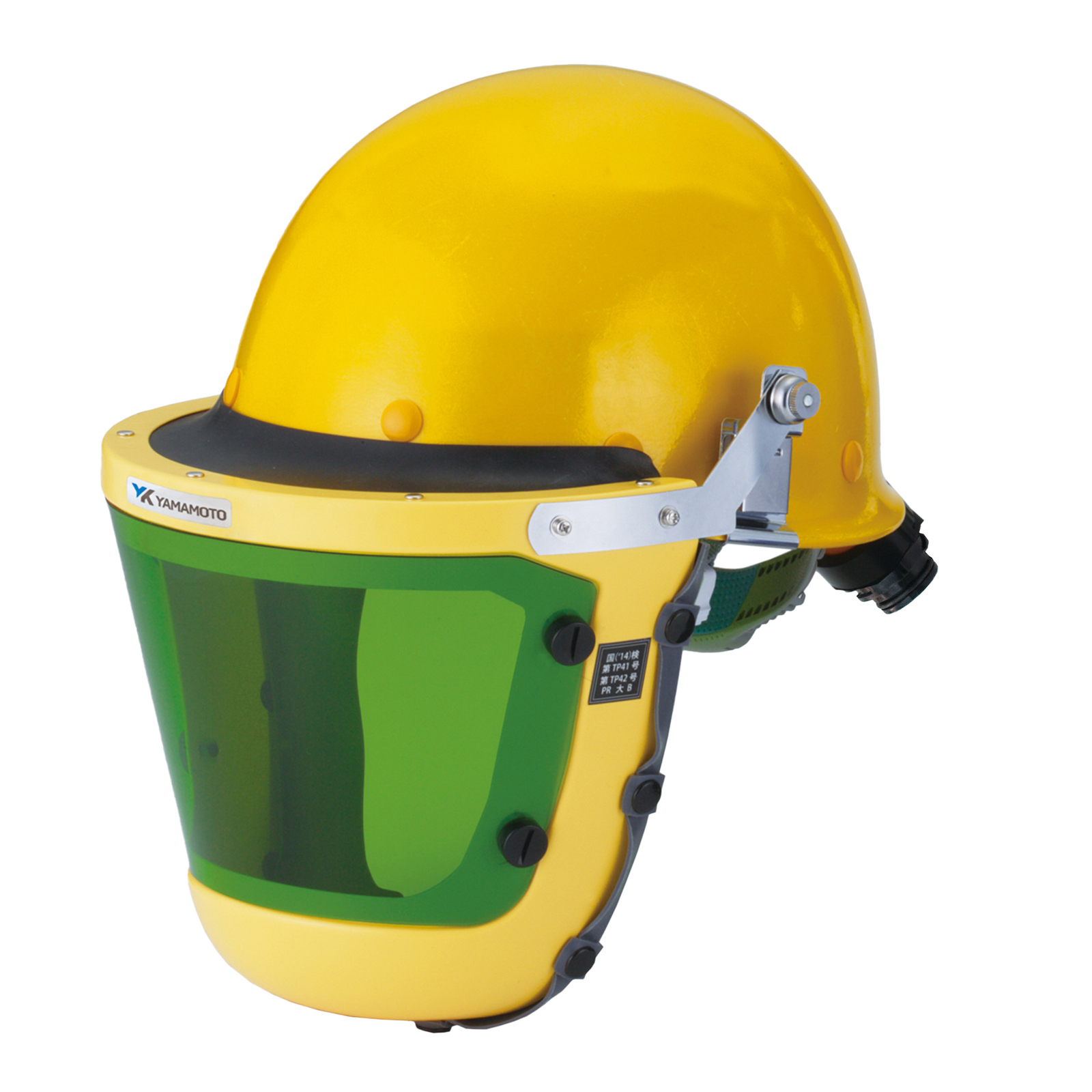 KF-10W2S0Z #1.7 light-shading lens with helmet for fall protection (for LS-355) | YK YAMAMOTO